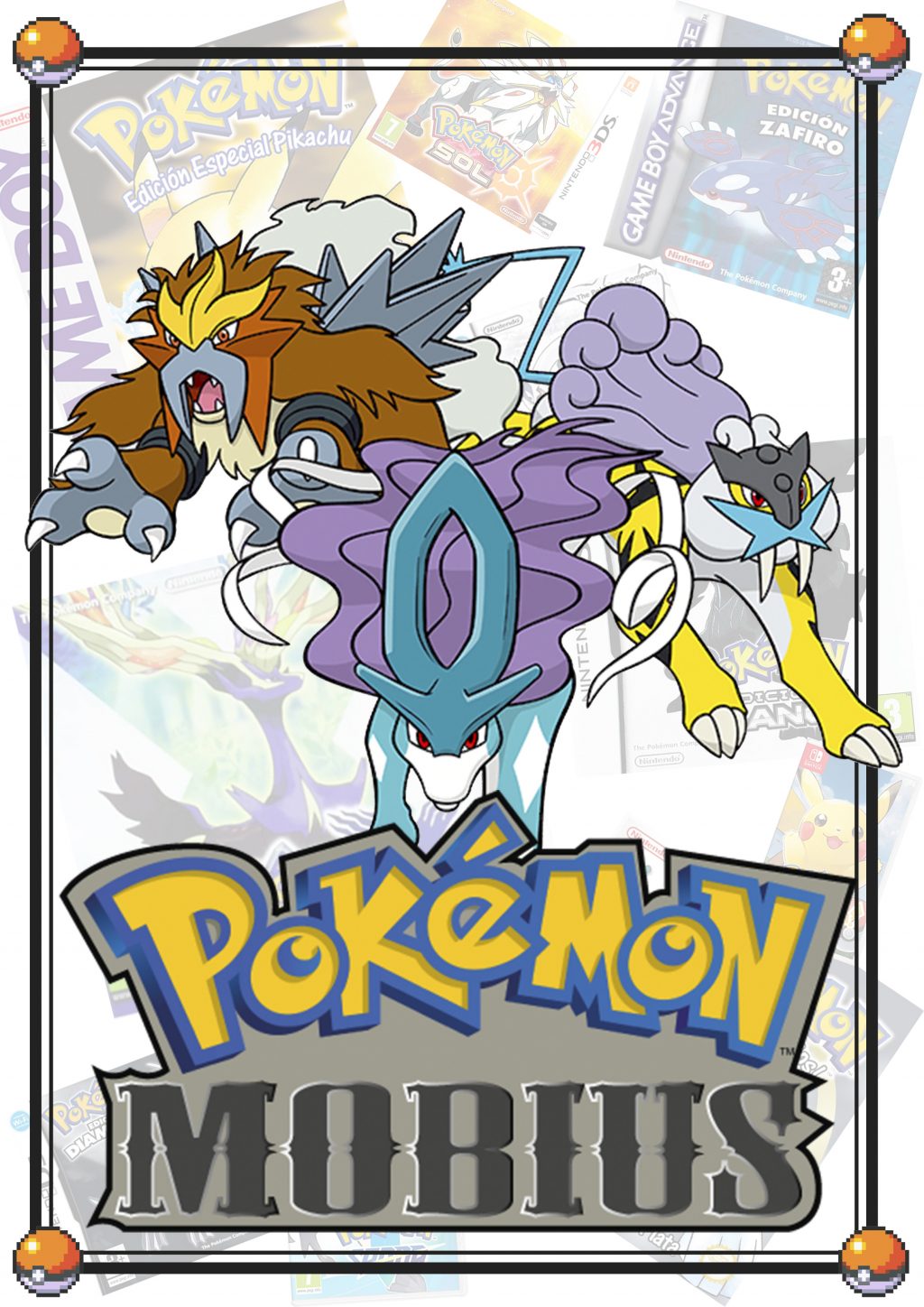 Paradoja de Entei, Raikou y Suicune - Pokemon Mobius