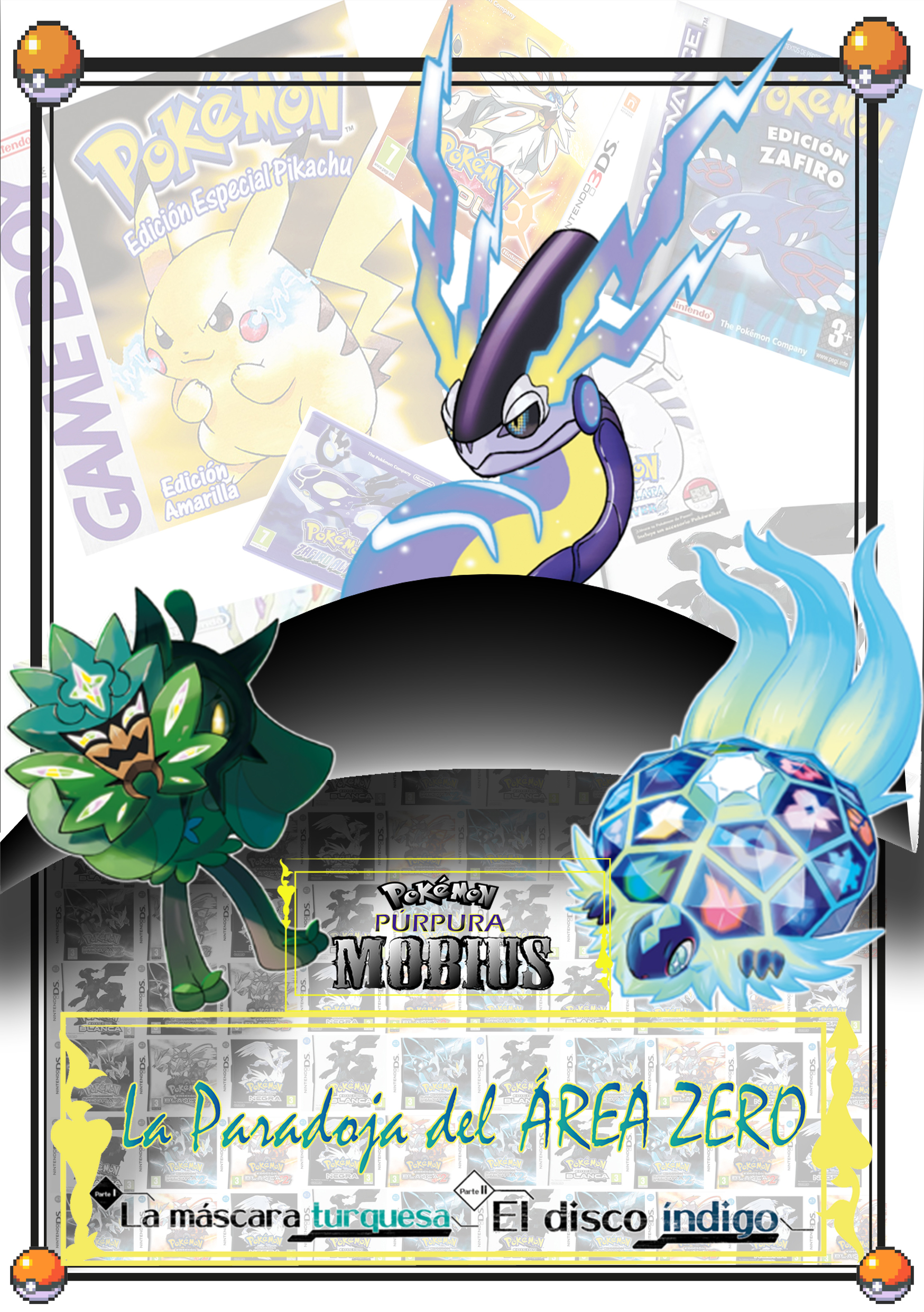 Pokemon Púrpura Mobius PARADOJA DEL ÁREA CERO 15
